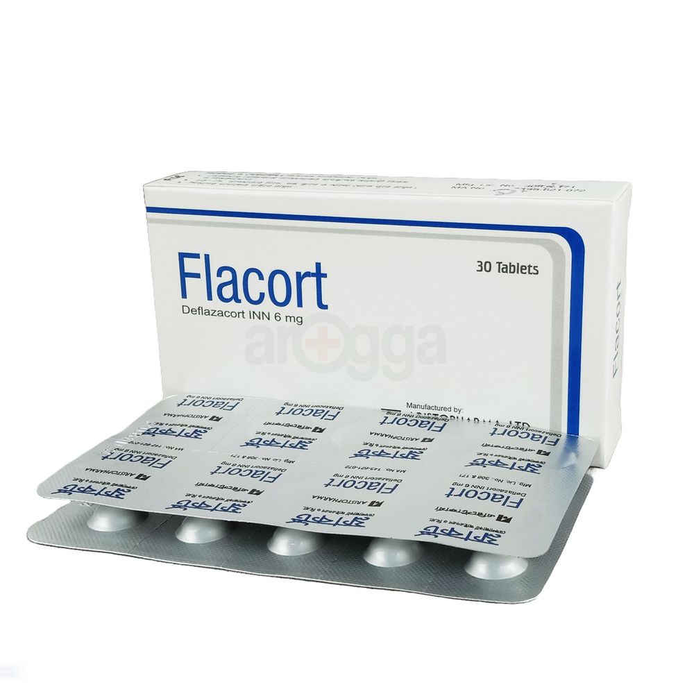 Flacort 6mg Tablet - Arogga Online Pharmacy