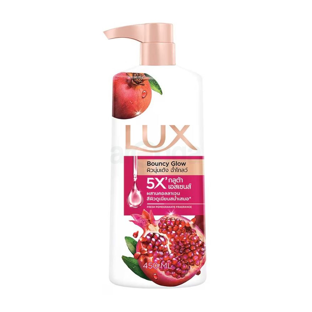 Lux 5X Bouncy Glow Fresh Pomegranate Fragrance Body Wash - Arogga Beauty Store