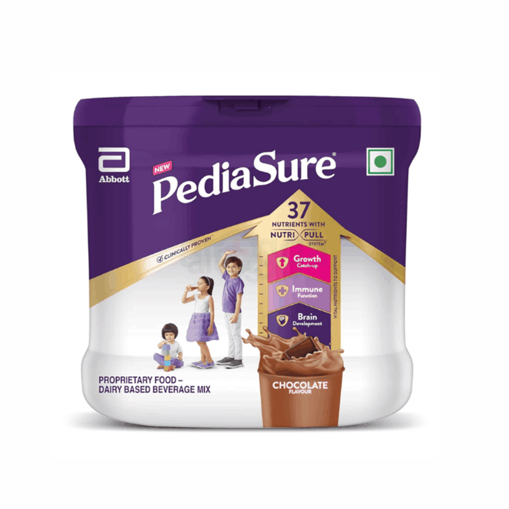 PediaSure Nutrition Drink Powder for Kids Growth - 375g Jar (Chocolate ...
