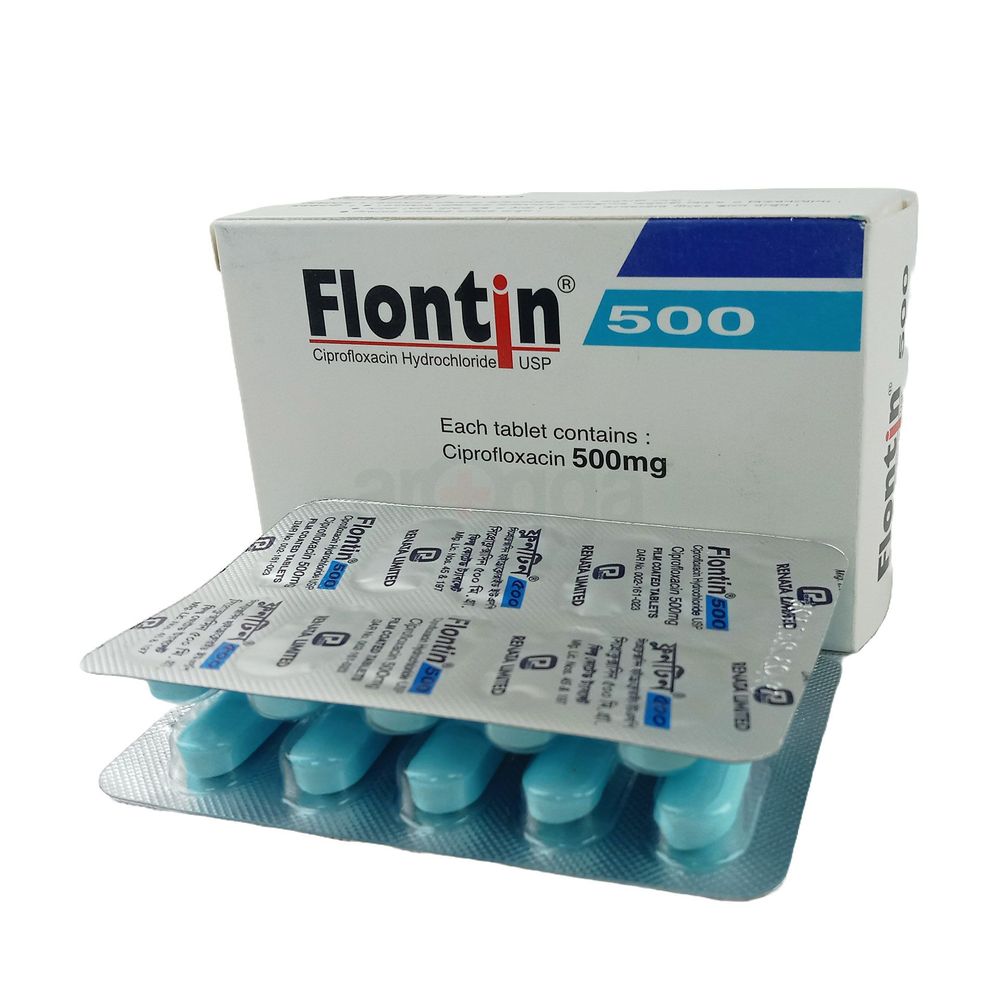 Flontin 500mg Tablet - Arogga Online Pharmacy