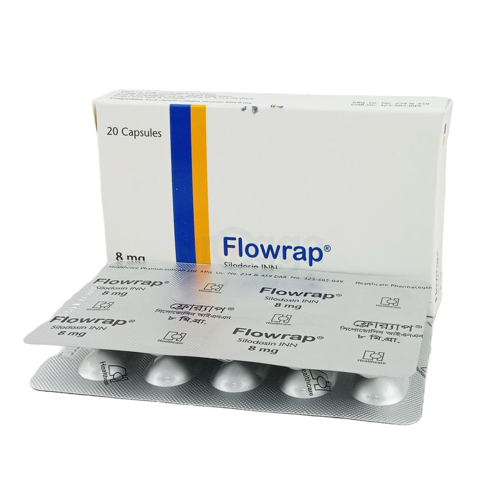 Flowrap 8mg Capsule - Arogga Online Pharmacy