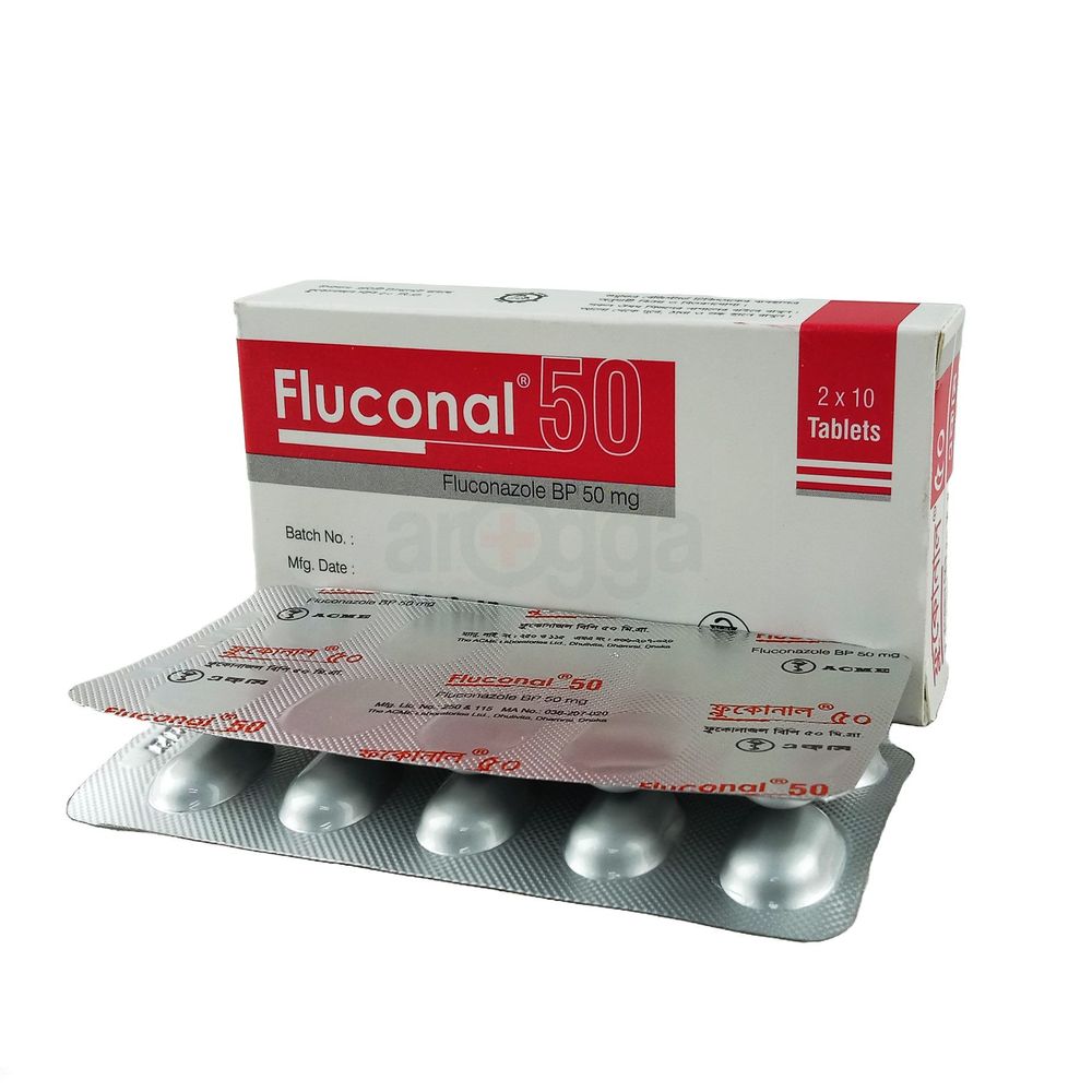 Fluconal 50mg Tablet - Arogga Online Pharmacy
