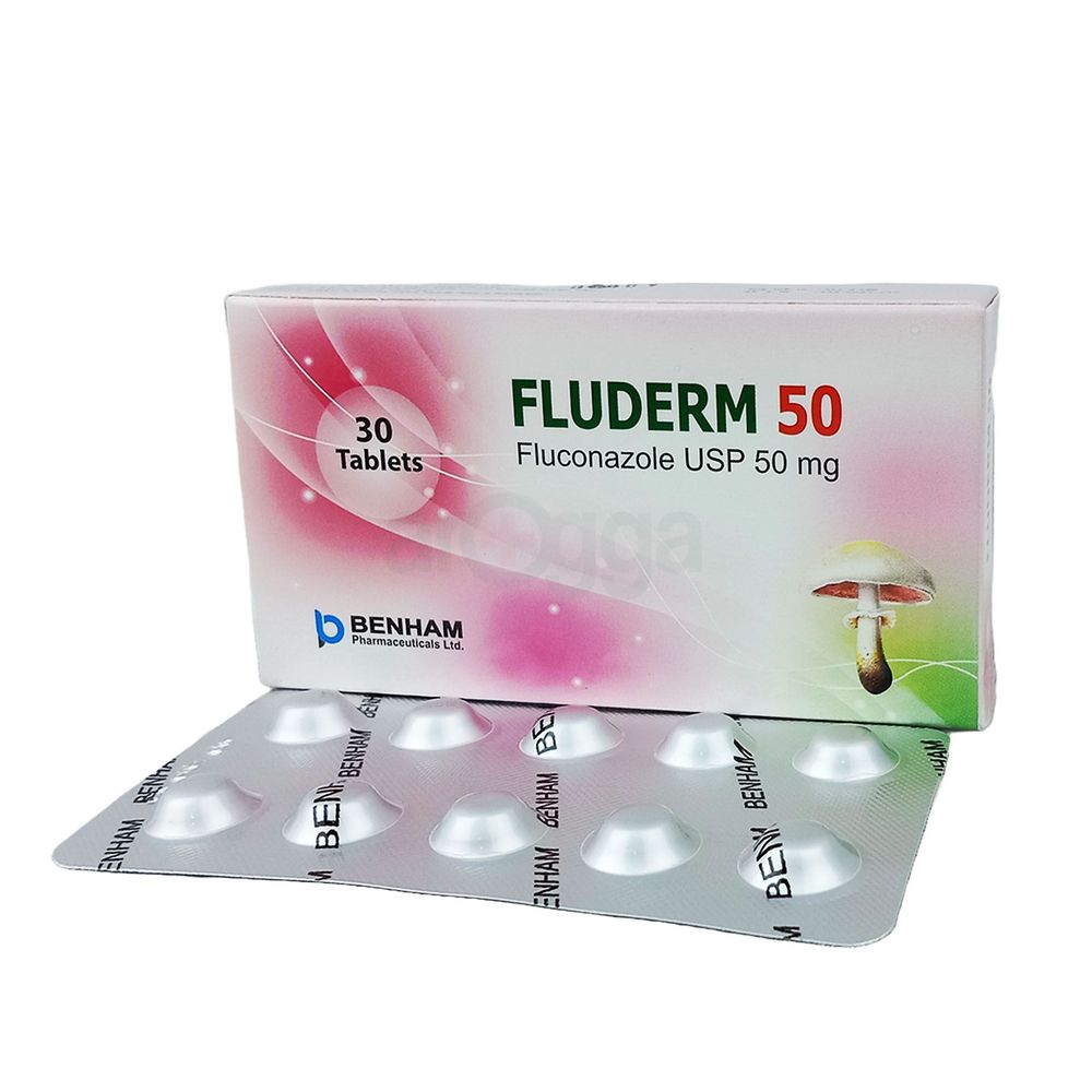 Fluderm 50mg Tablet - Arogga Online Pharmacy
