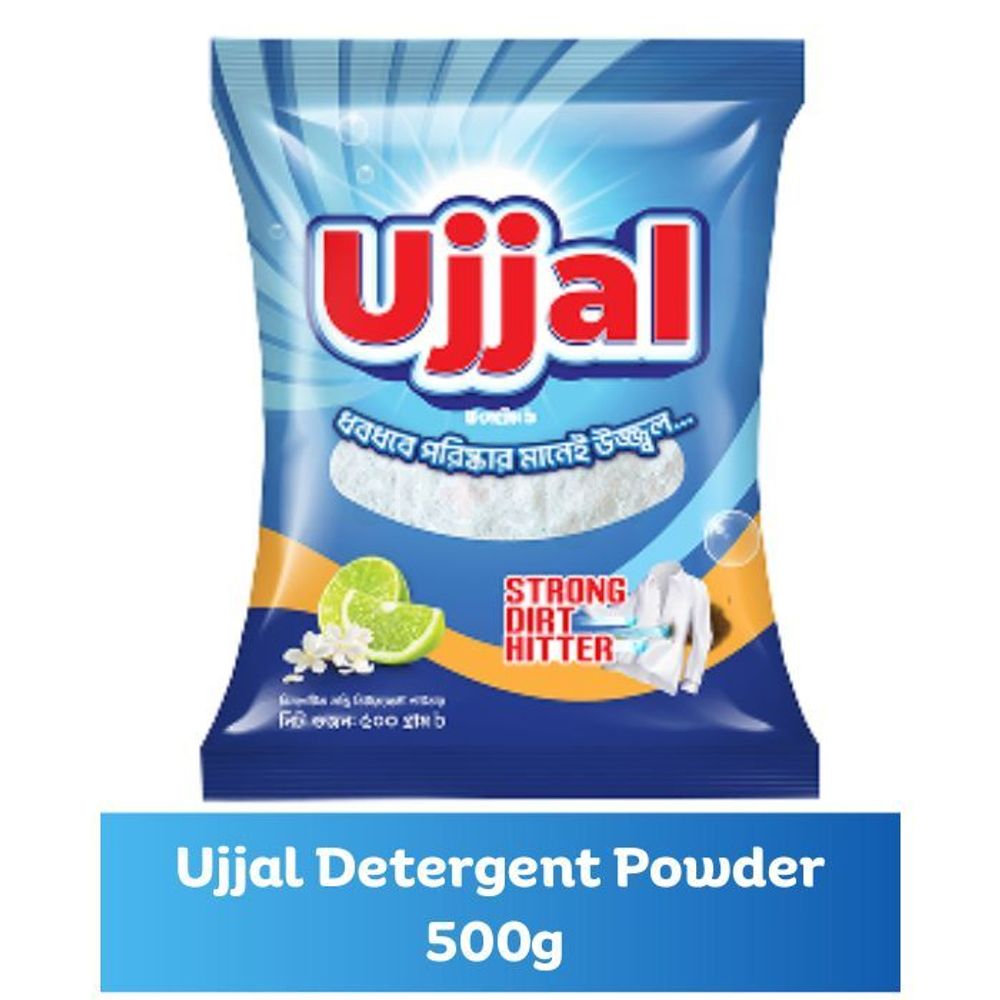 Ujjal Detergent Powder 500g price in Bangladesh | Arogga