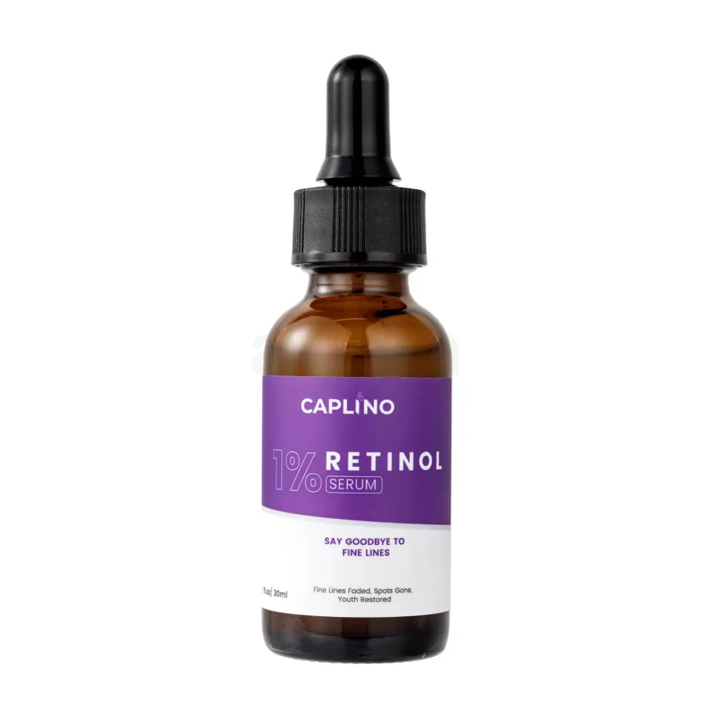 Caplino 1% Retinol Serum Fine Lines Faded, Spots Gone & Youth Retored ...