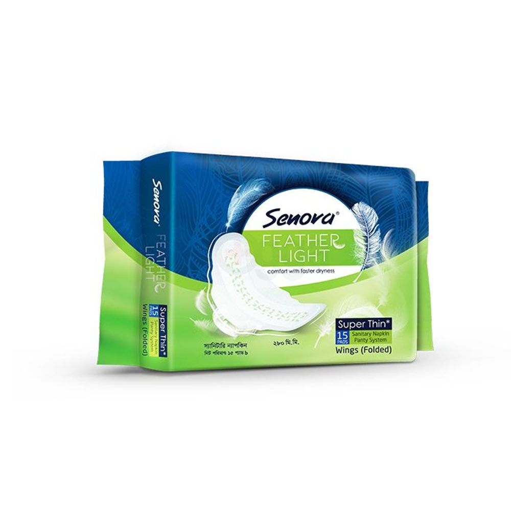 Senora Feather Light Sanitary Napkin (Panty System) - Arogga Beauty Store
