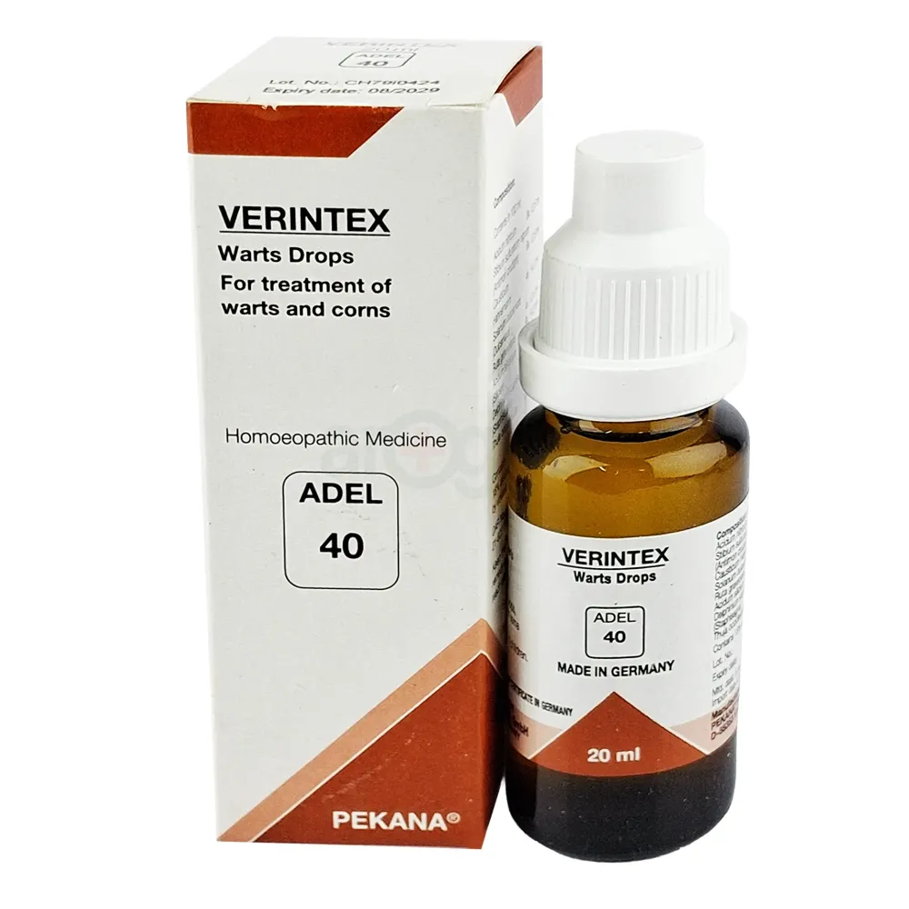 Verintex Drop (ADEL 40) 20ml - Arogga Online Pharmacy