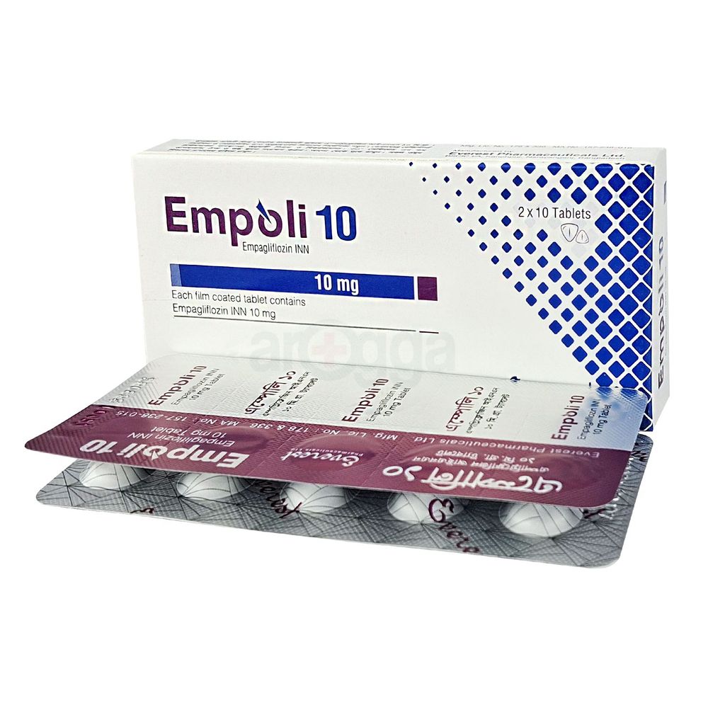 Empoli 10 10gm tablet - Arogga Online Pharmacy