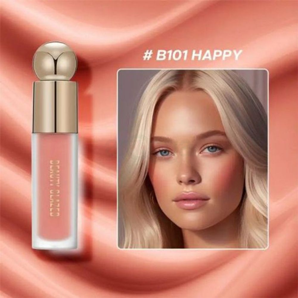 Beauty Glazed Weightless Creme Liquid Blush 101 - Happy - Arogga Beauty ...