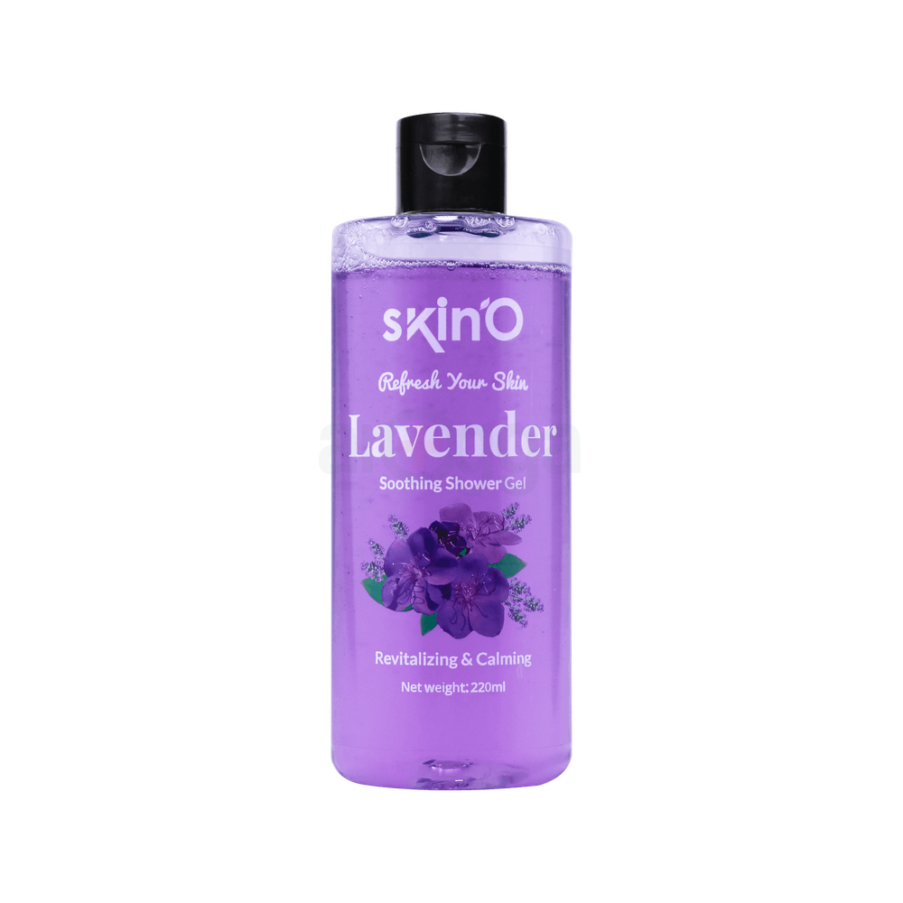 SkinO Lavender Soothing Shower Gel 220ml - Arogga Beauty Store
