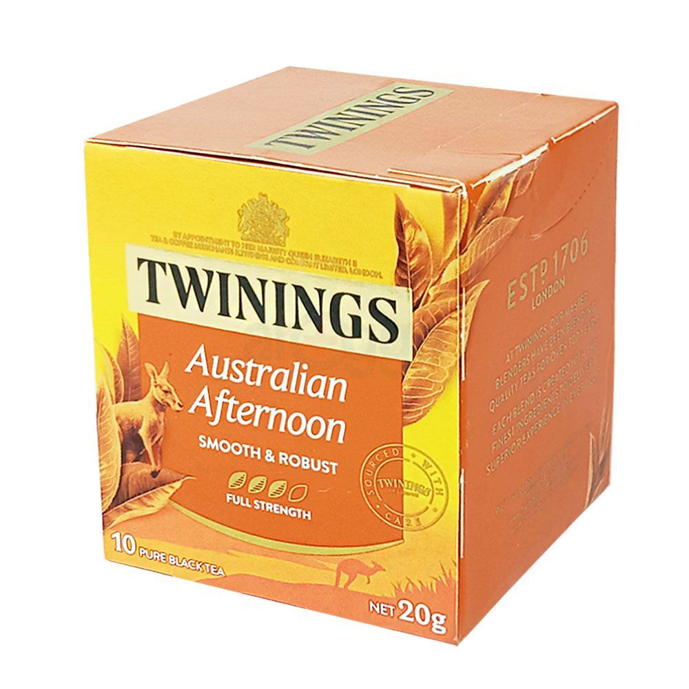 Twinings Of London Australian Afternoon Smooth & Robust Tea 10's Bags ...