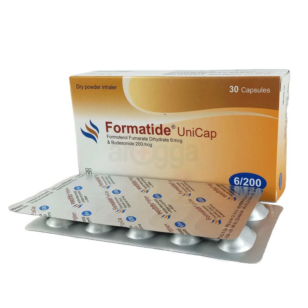 Formatide 6/200 Unicap - Arogga Online Pharmacy