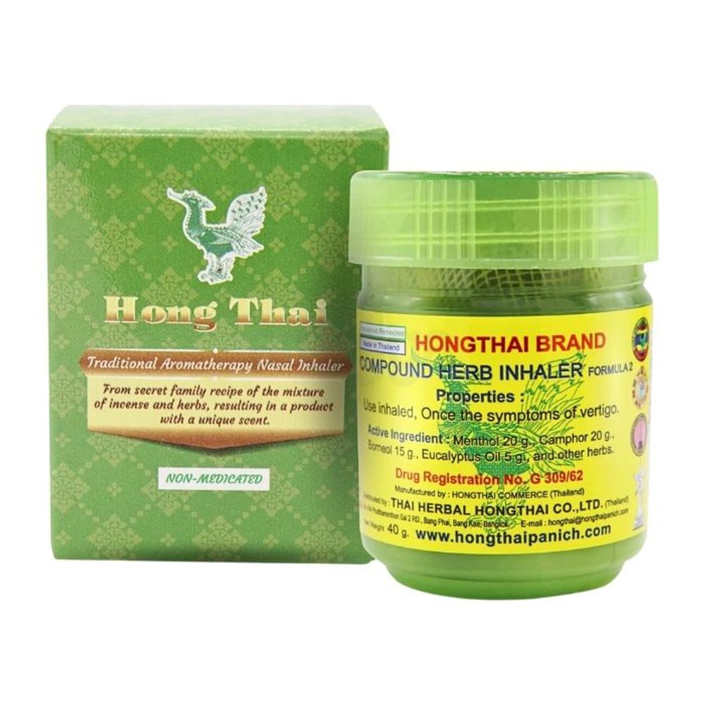 Hong Thai Inhaler 40g price in Bangladesh | Arogga