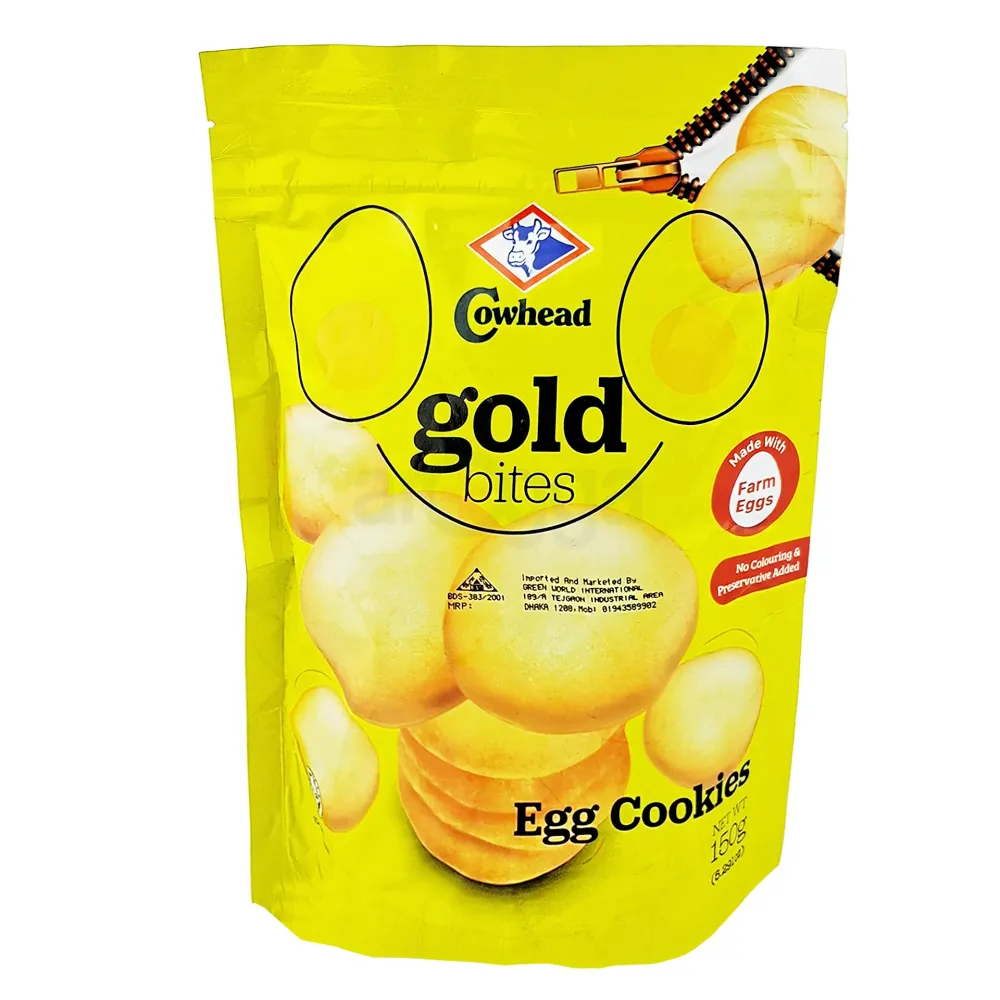 Cowhead Gold Bites Egg Cookies 150gm price in Bangladesh | Arogga