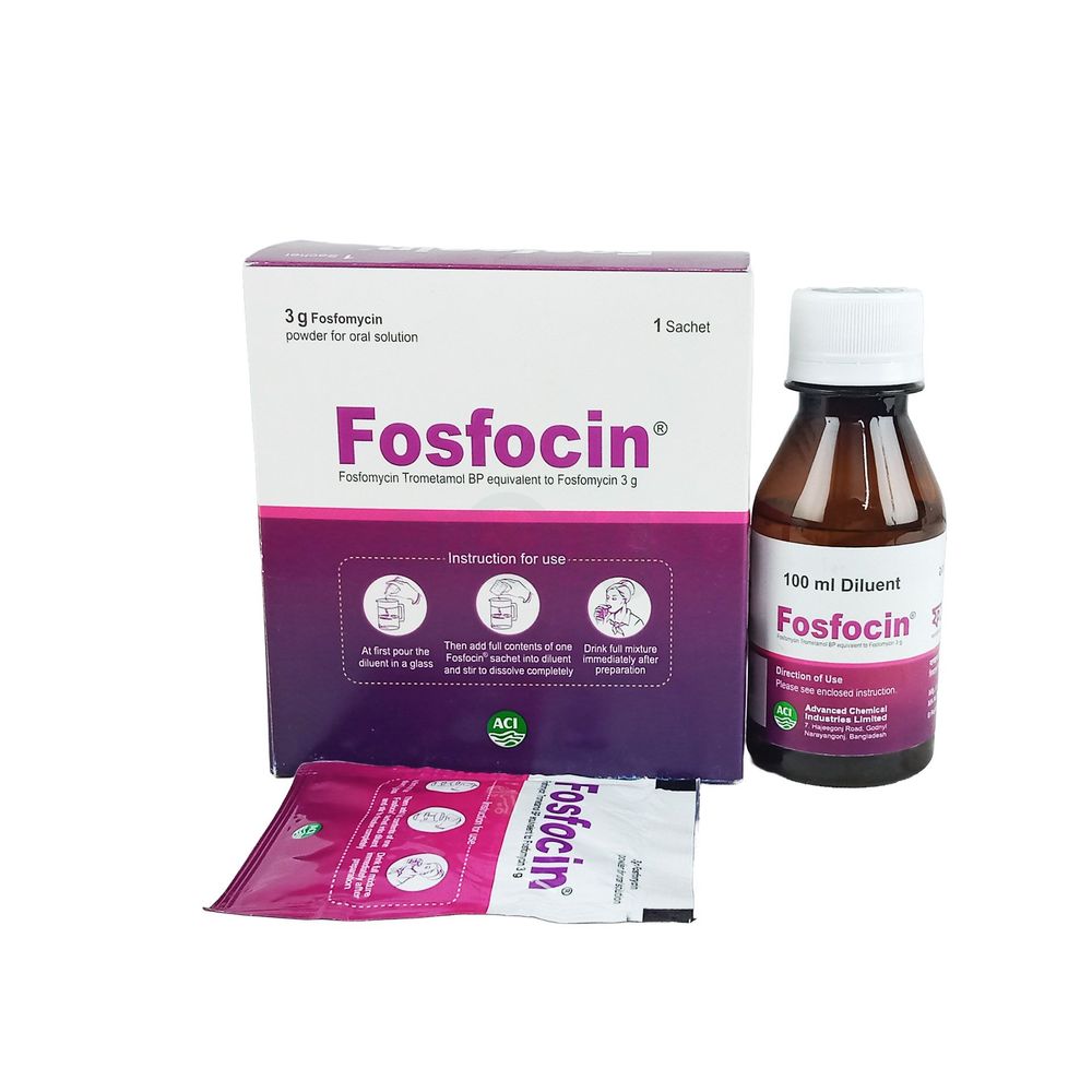 Fosfocin 3mg Sachet - Arogga Online Pharmacy