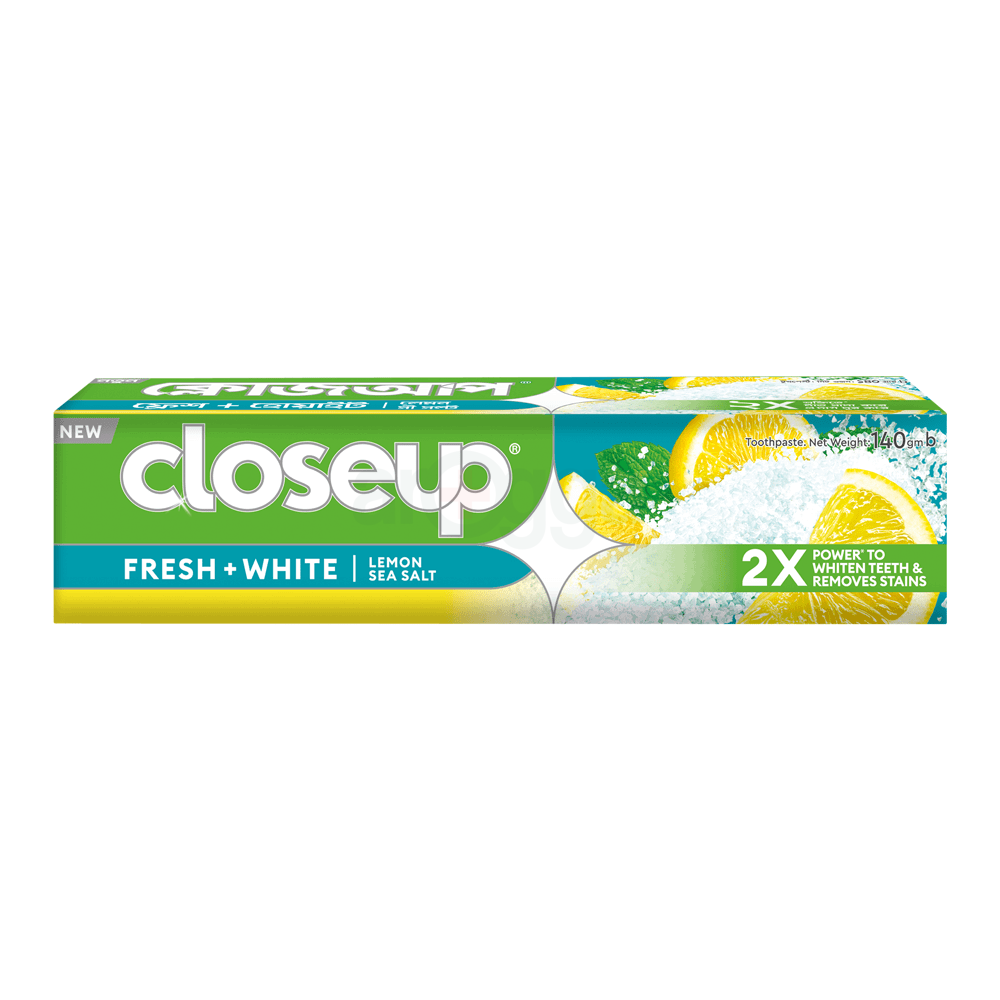 Closeup Toothpaste Lemon Sea Salt 140g price in Bangladesh | Arogga