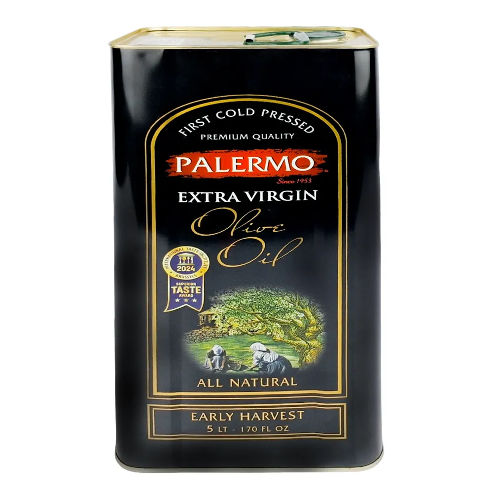 Palermo Organic Extra Virgin Olive Oil First Cold Pressed Premium ...