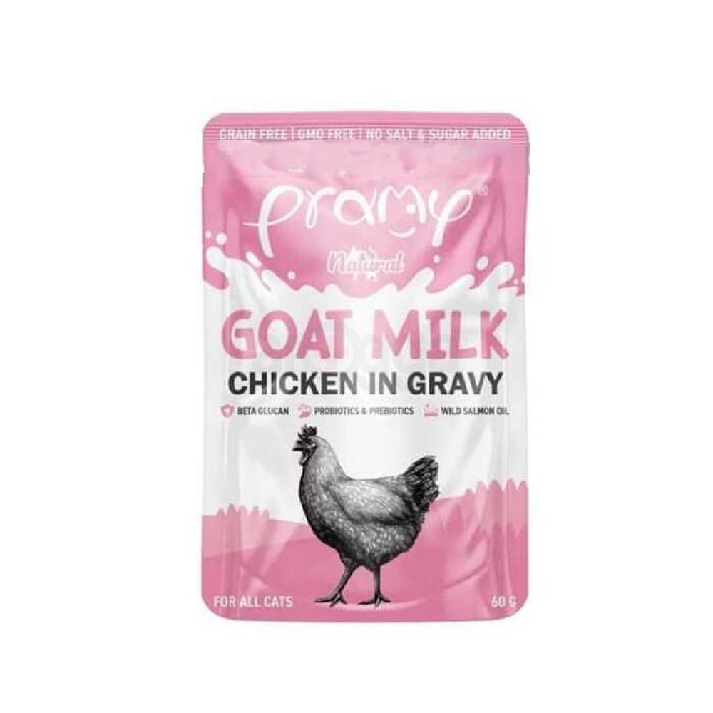 Pramy Premium Goat Milk with Chicken in Gravy 60g price in Bangladesh ...
