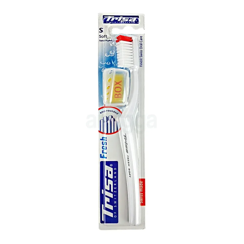 Trisa of Switzerland Fresh Soft Toothbrush (Prod : 190623LTS) - Arogga ...