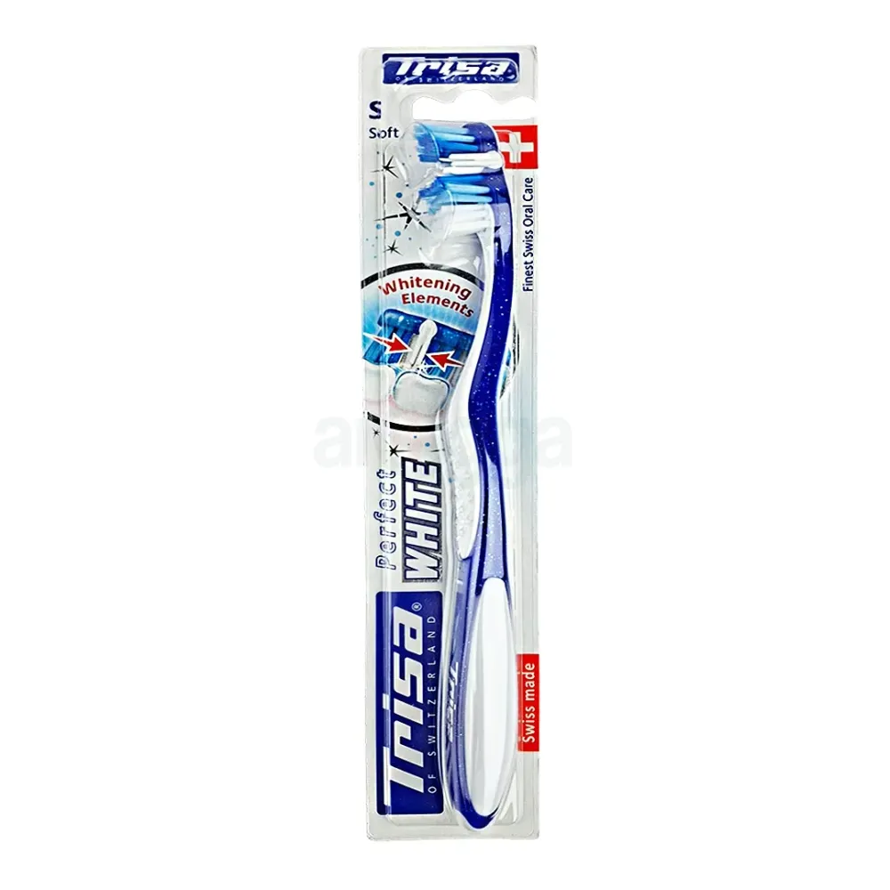 Trisa of Switzerland Perfect White Soft Toothbrush (Prod : 200323LTS ...