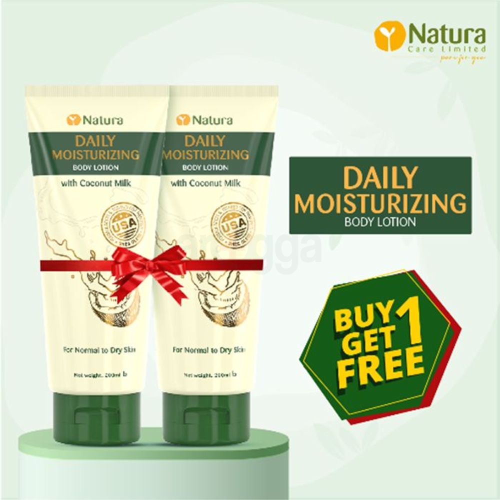 Natura Daily Moisturizing Body Lotion 200ml (Buy 1 Get 1) price in ...