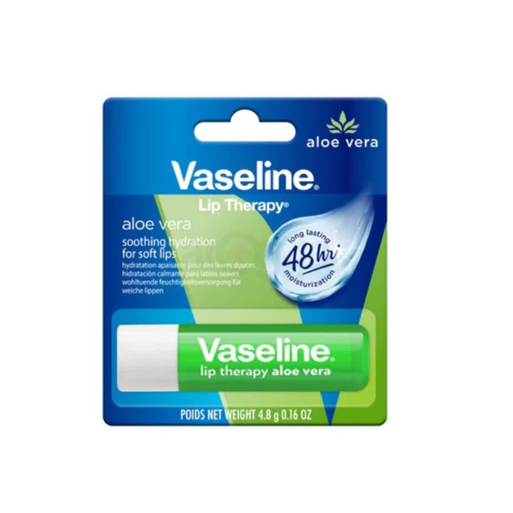 Vaseline Lip Therapy Stick Aloe Vera 4.8g - Arogga Beauty Store