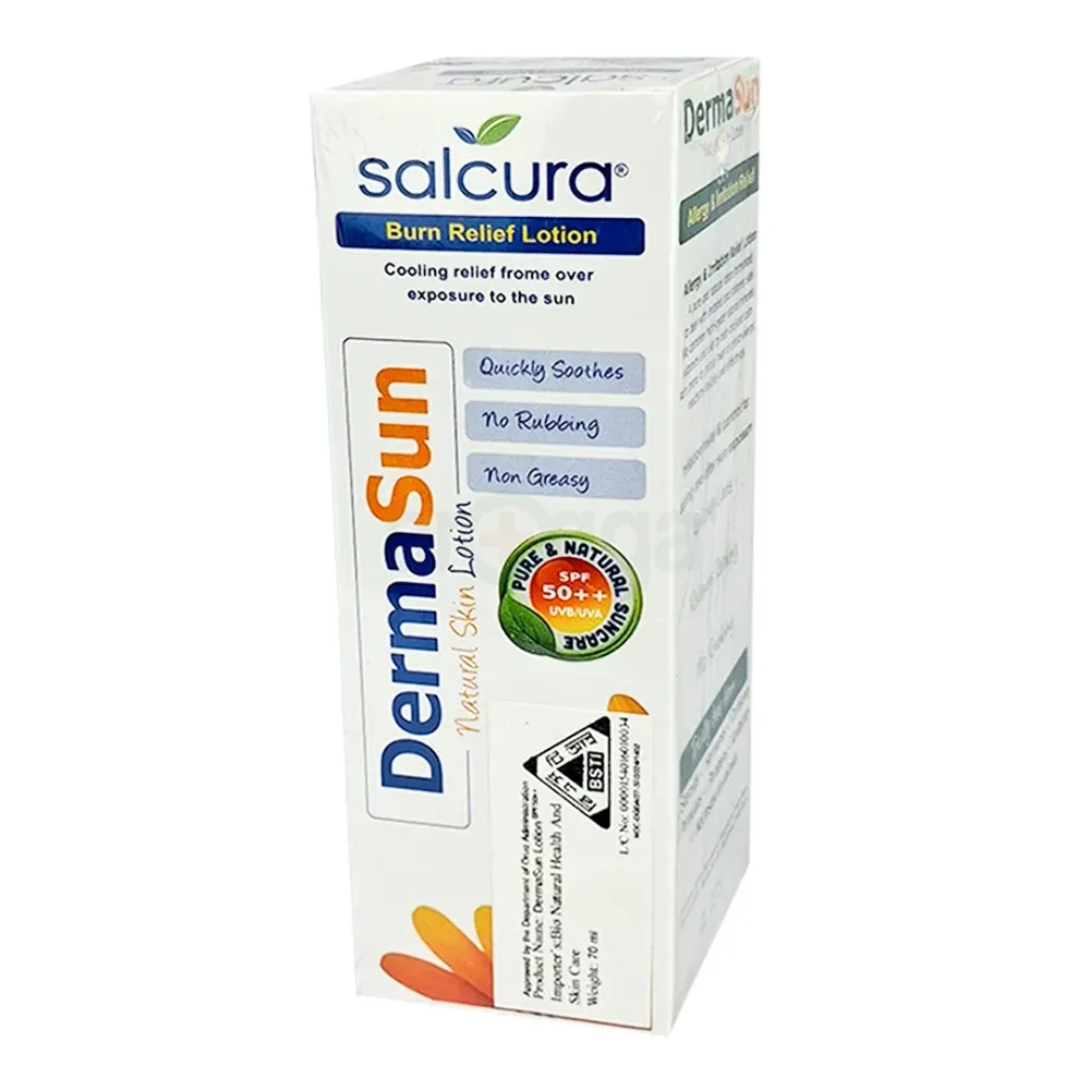 Salcura Derma Sun SPF 50++ Natural Skin Lotion 70ml price in Bangladesh ...