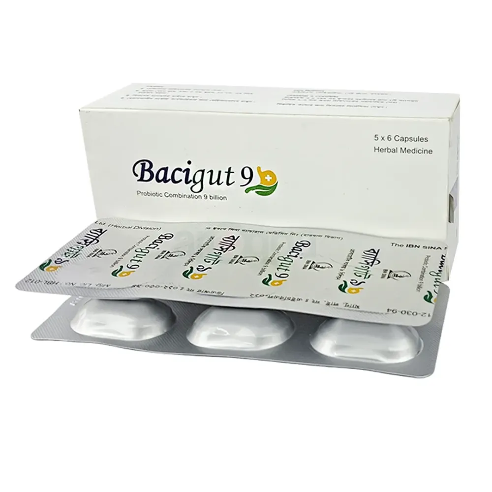 Bacigut 9 9 Billion capsule - Arogga Online Pharmacy