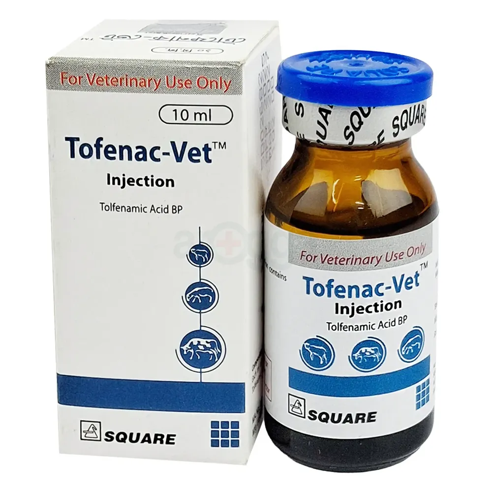 Tofenac-Vet Injection 10ml price in Bangladesh | Arogga