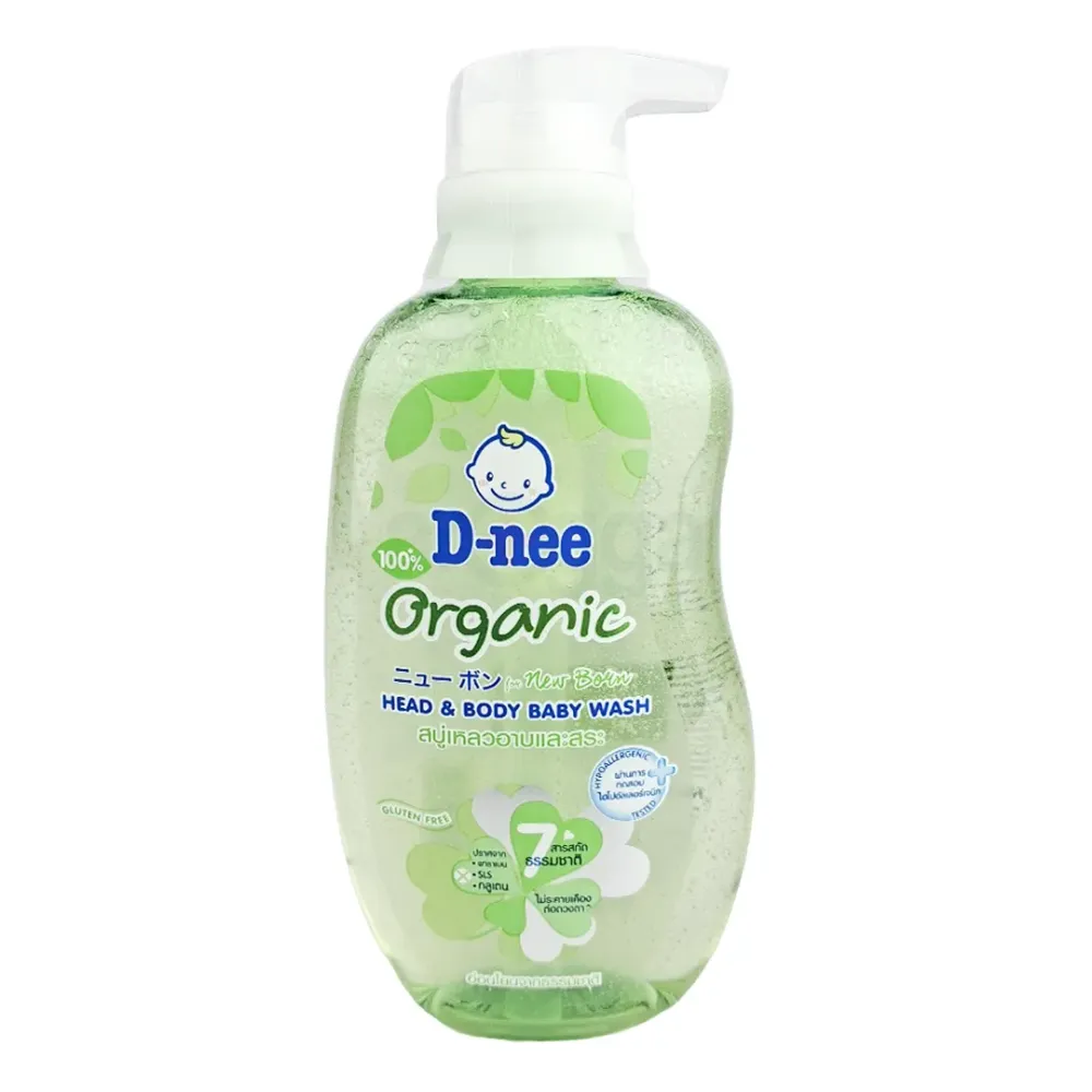 D Nee Organic Head & Body Baby Wash Gentle Form Nature Gluten Free For ...