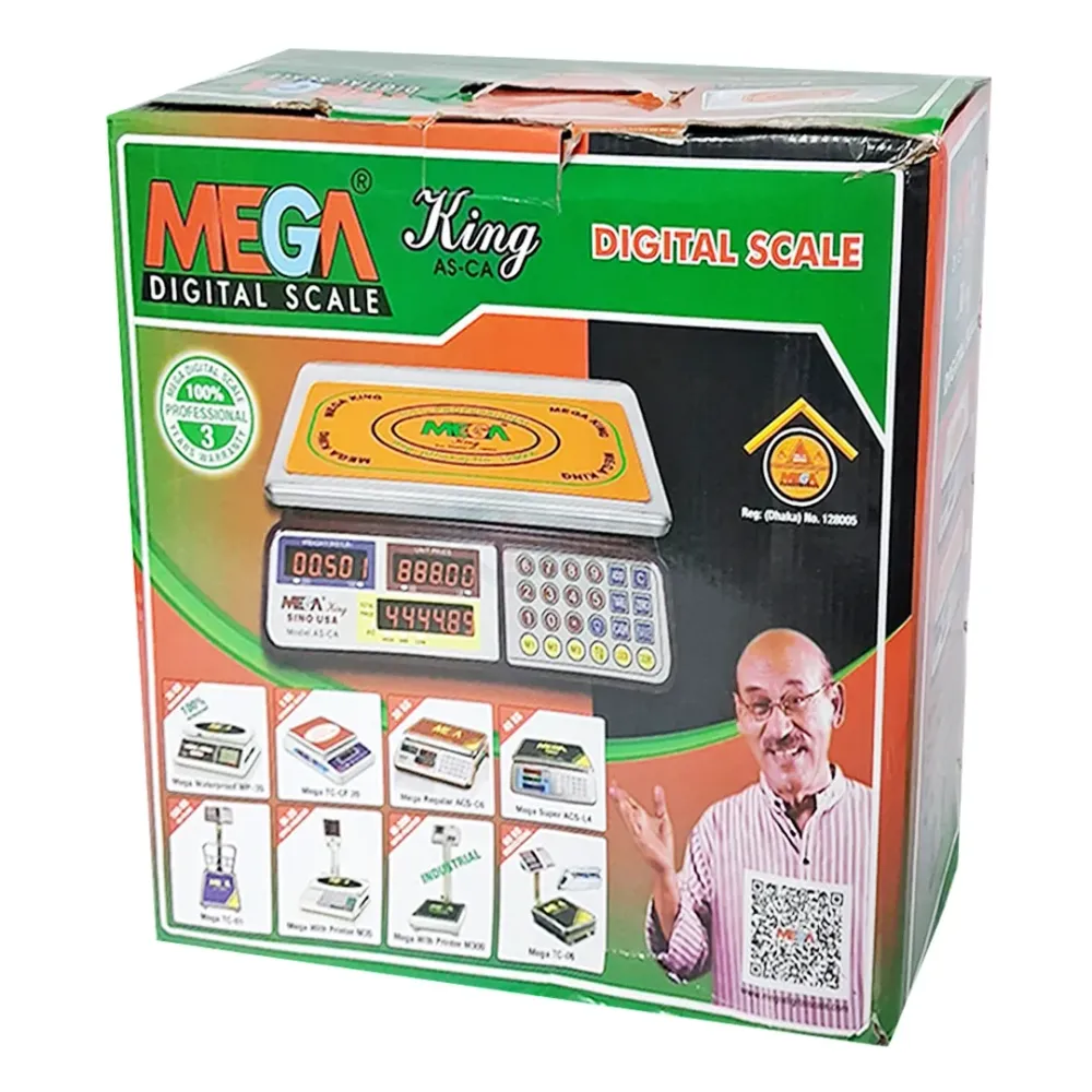 Mega Digital Scale King AS-CA price in Bangladesh | Arogga