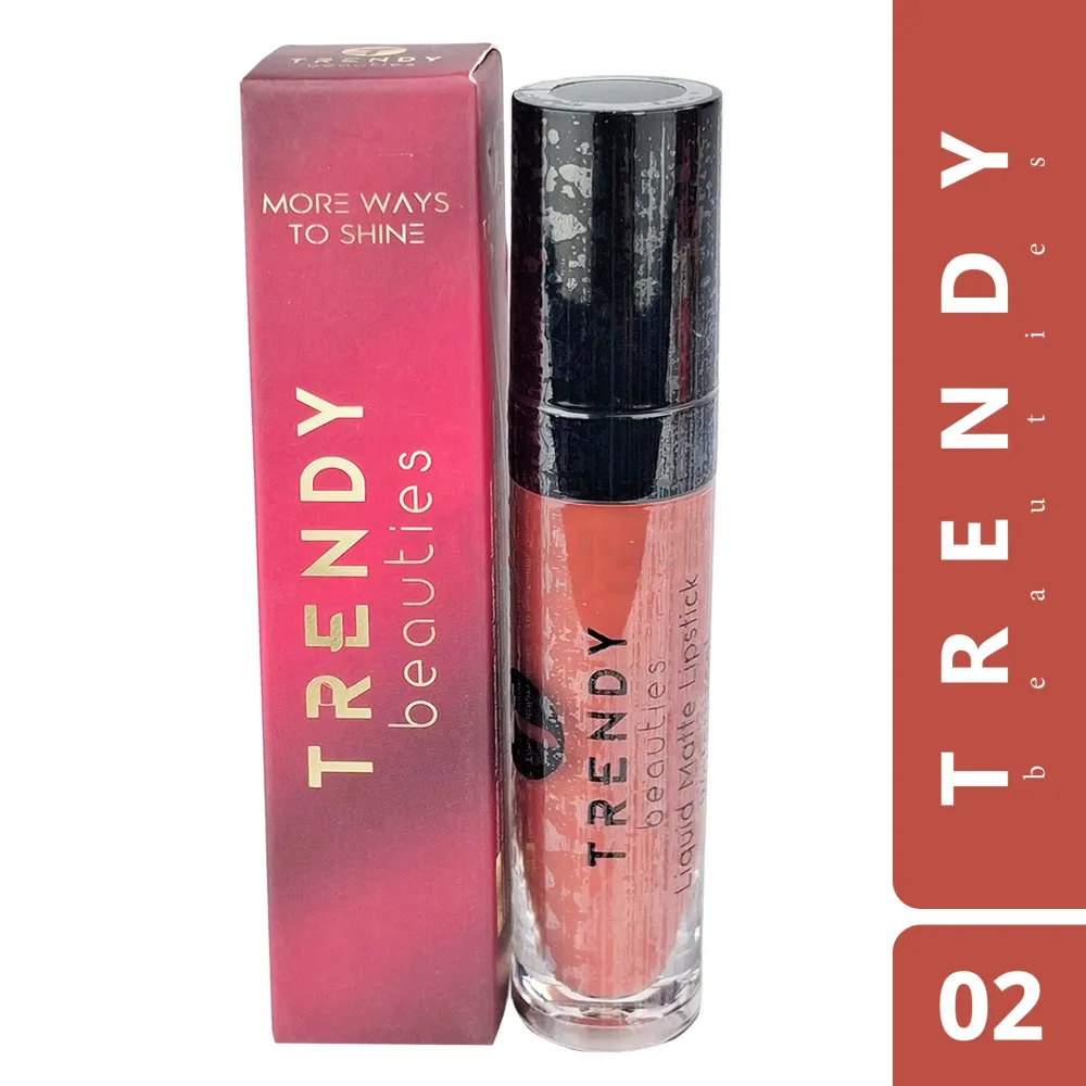 Trendy Beauties Liquid Matte Waterproof Lipstick 02 price in Bangladesh ...
