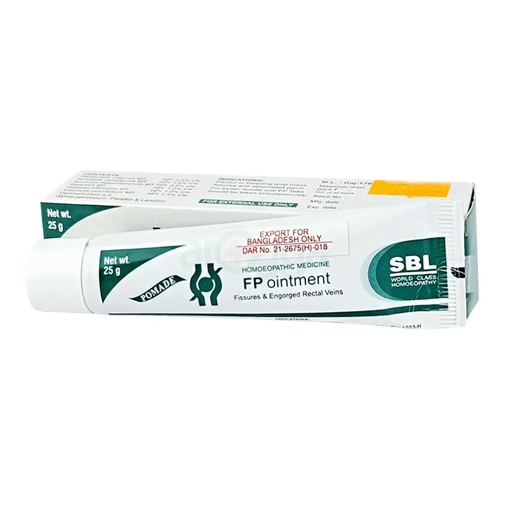 SBL FP Anti-Haemorrhoids Homeopathic Cream – Fast Relief Ointment 25 GM ...