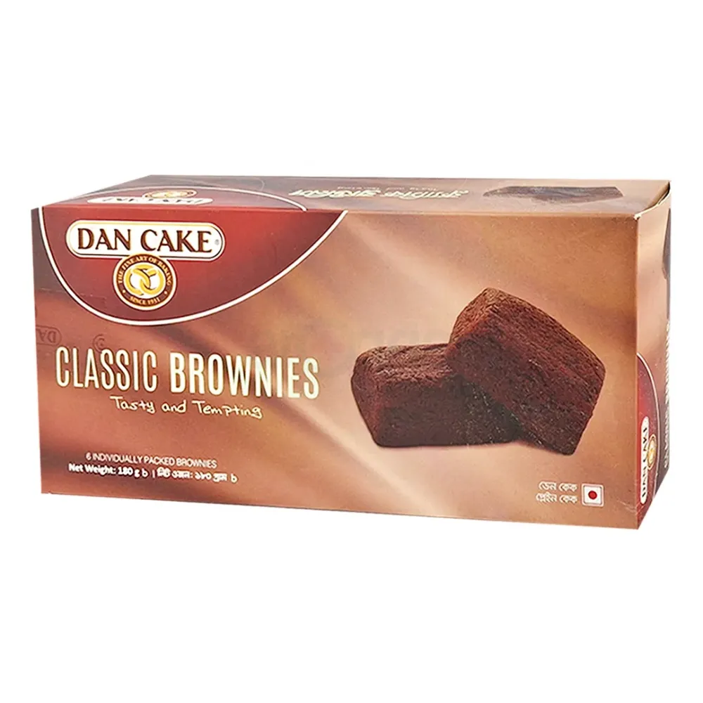 Dan Cake Classic Brownies Tasty & Tenpting Cake 180gm price in ...