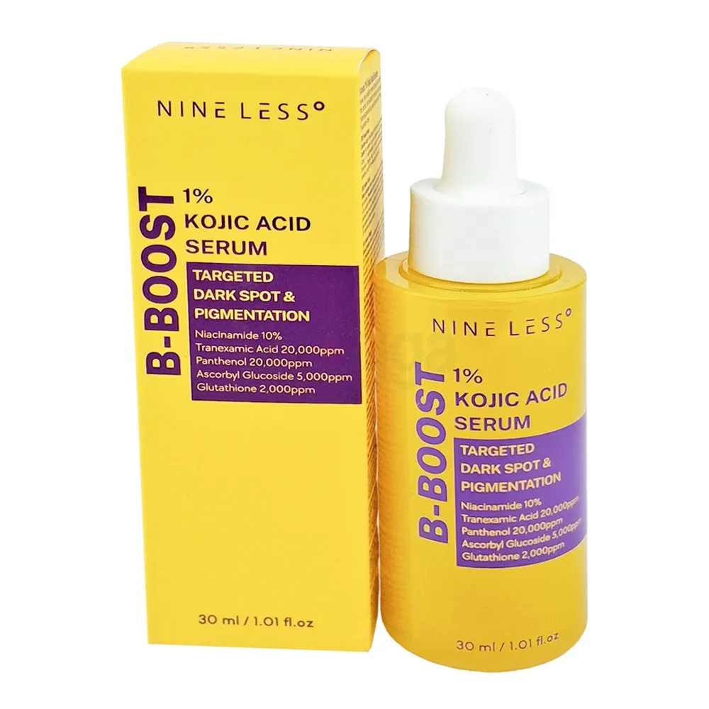 NINE LESS B-Boost 1% Kojic Acid Serum 30ml - Arogga Beauty Store
