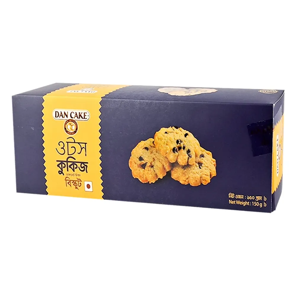 Dan Cake Oats Cookies Biscuits 150gm - Arogga Ltd
