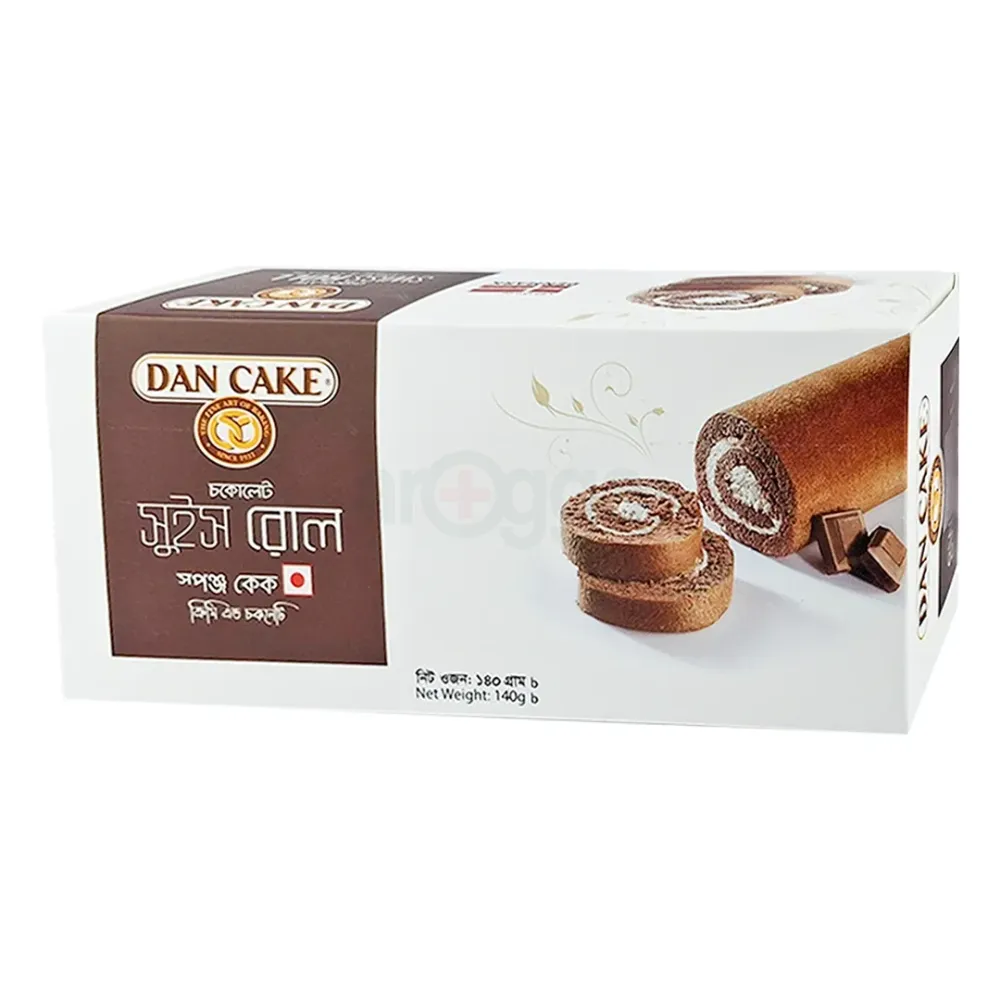 Dan Cake Chocolate Swiss Roll Creamy & Chocolatey 140gm price in ...