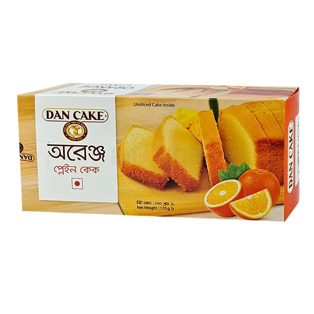 Dan Cake Orange Plain Cake 170g price in Bangladesh | Arogga