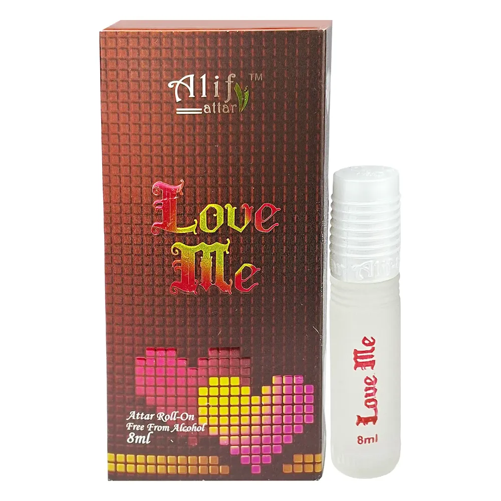 Alif Love Me Roll On Attar 8ml – Premium Long-Lasting Floral & Sweet ...