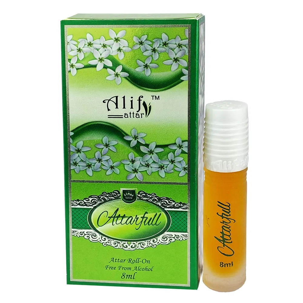 Alif Attarfull Roll On Attar 8ml – Premium Long-Lasting Fresh & Elegant ...