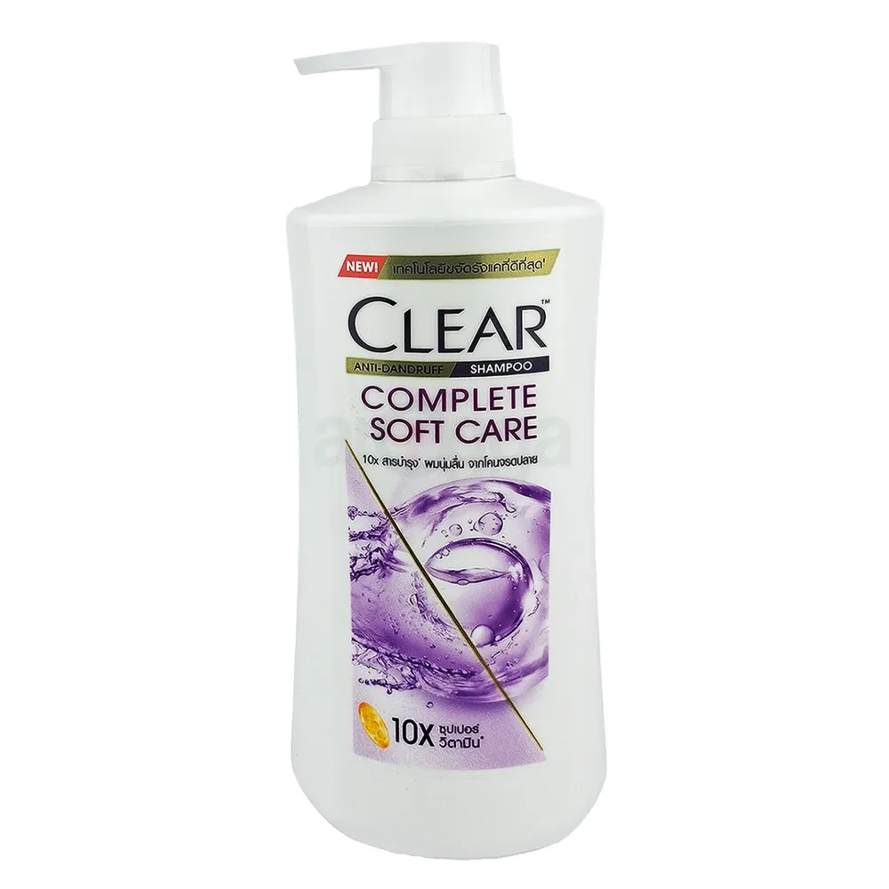 Clear Anti-Dandruff Shampoo Complete Soft Care (Made in Thailand ...