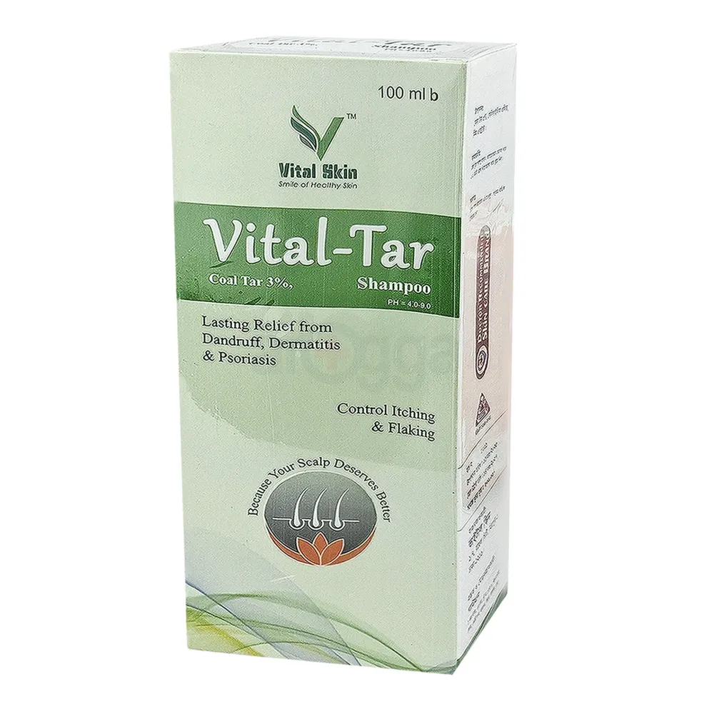 Vital Tar Shampoo 100ml price in Bangladesh | Arogga