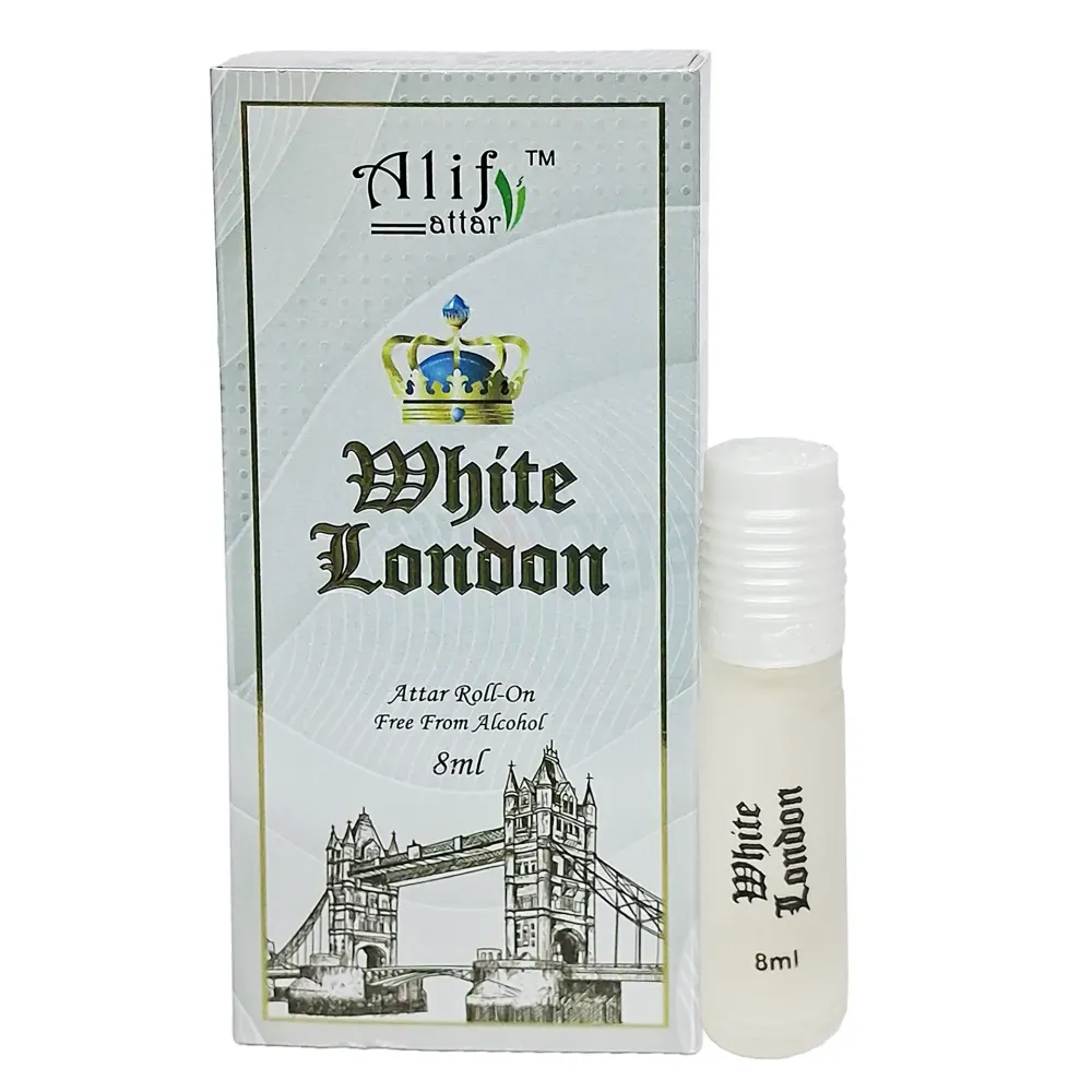 Alif White London Roll-On Attar 8ml (M25) – Long-Lasting price in ...