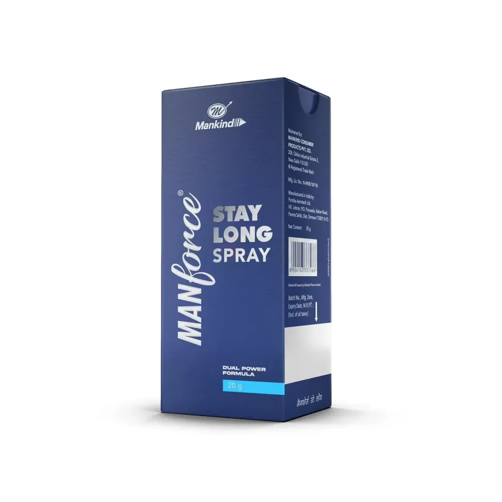 Manforce Lidocaine & Prilocaine Stay Long Spray 20g price in Bangladesh ...