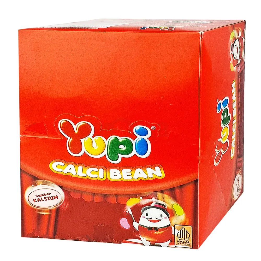 Yupi Calci Bean Candy Can (70g x 6 Can) - Arogga Ltd