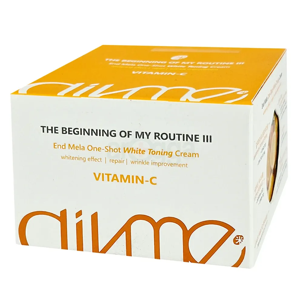 DIVME End Mela One Shot White Cream – Brightening & Hydrating Toning ...