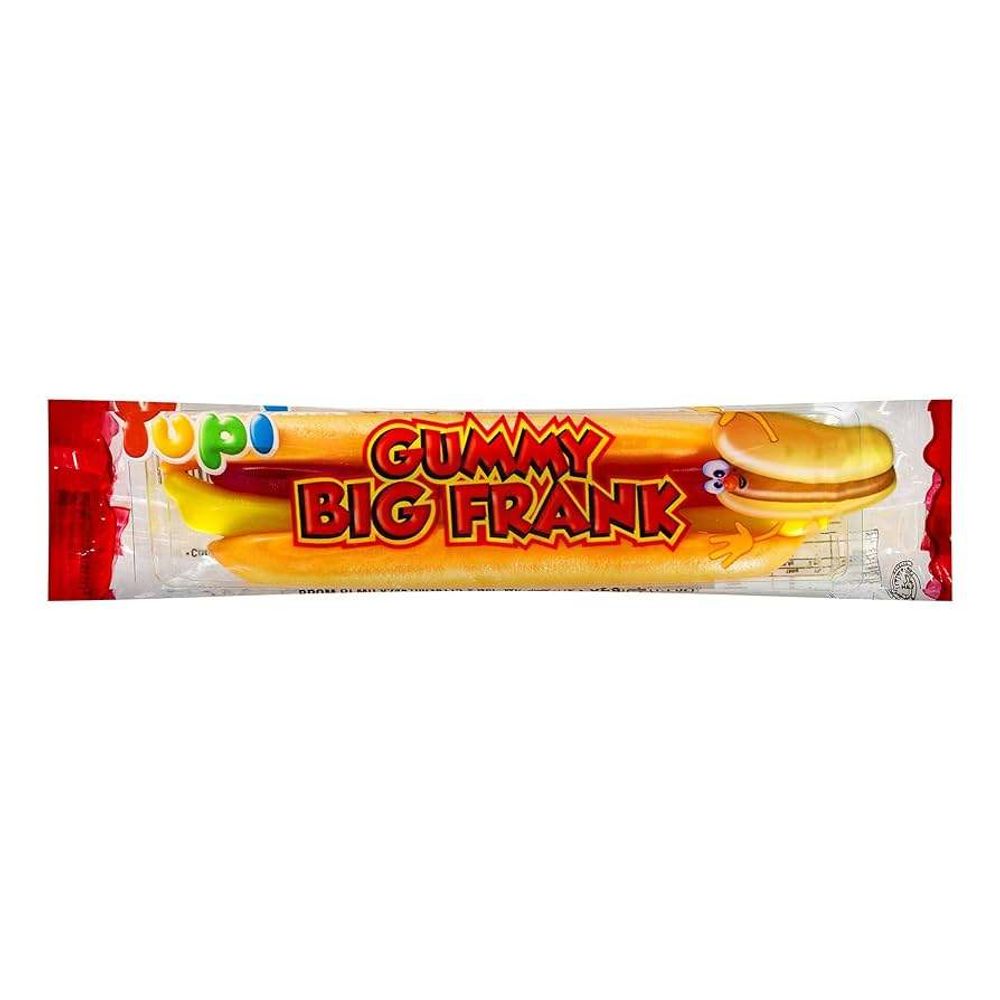 Yupi Big Frank Wrapped Gummy Candy 28g - Arogga Ltd