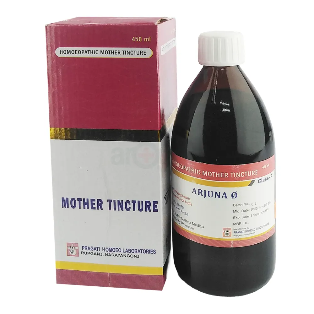 Arjuna Q Mother Tincture 450ml - (Pragati Homoeo Laboratories) - Arogga ...