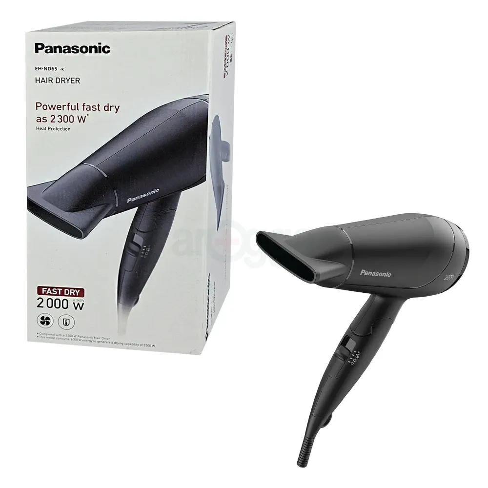 Panasonic EH-ND65 2000W Compact Hair Dryer – Salon-Quality Drying at ...
