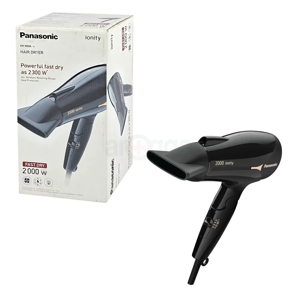 Panasonic EH-NE66 Extra Care Shine Boost Hair Dryer with Ionity for ...